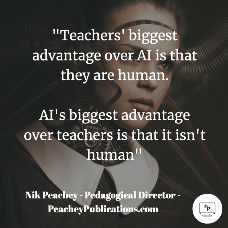 Human Teachers vs AI Teachers – Which is best? – PeacheyPublications.com